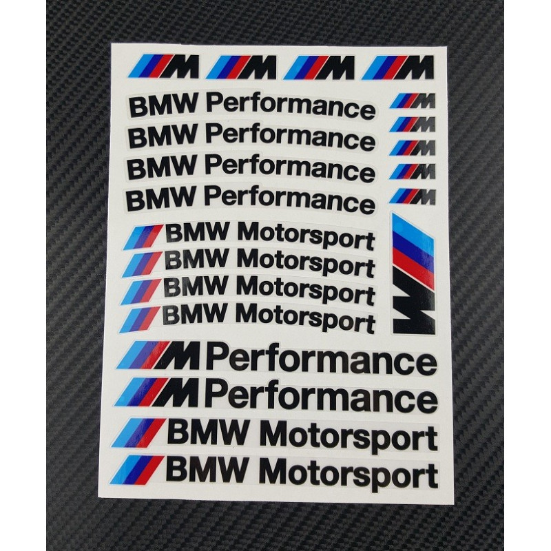STICKERS DECALS BMW MOTORSPORT