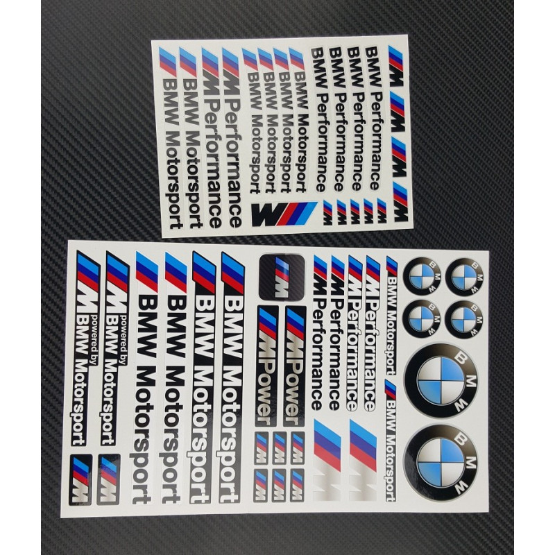 STICKERS DECALS BMW MOTORSPORT