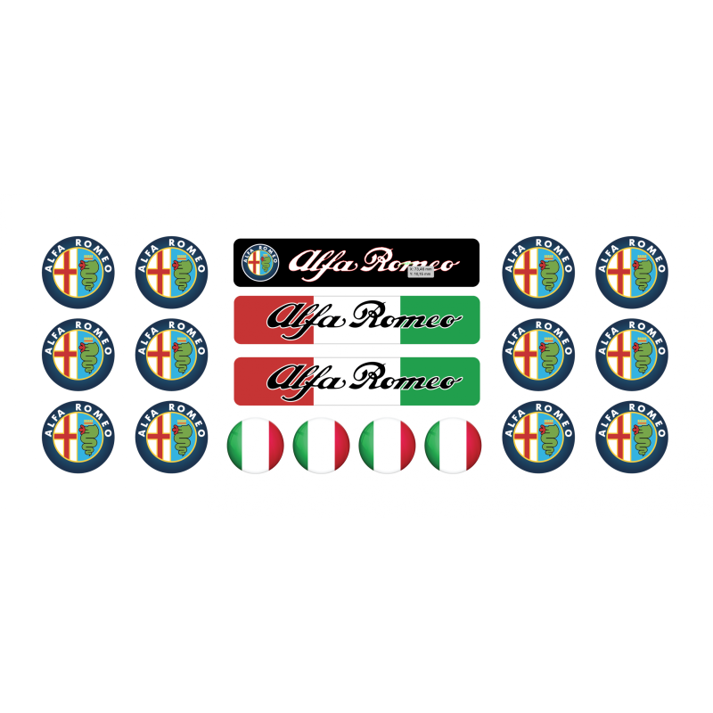 autocollant gel alfa romeo
