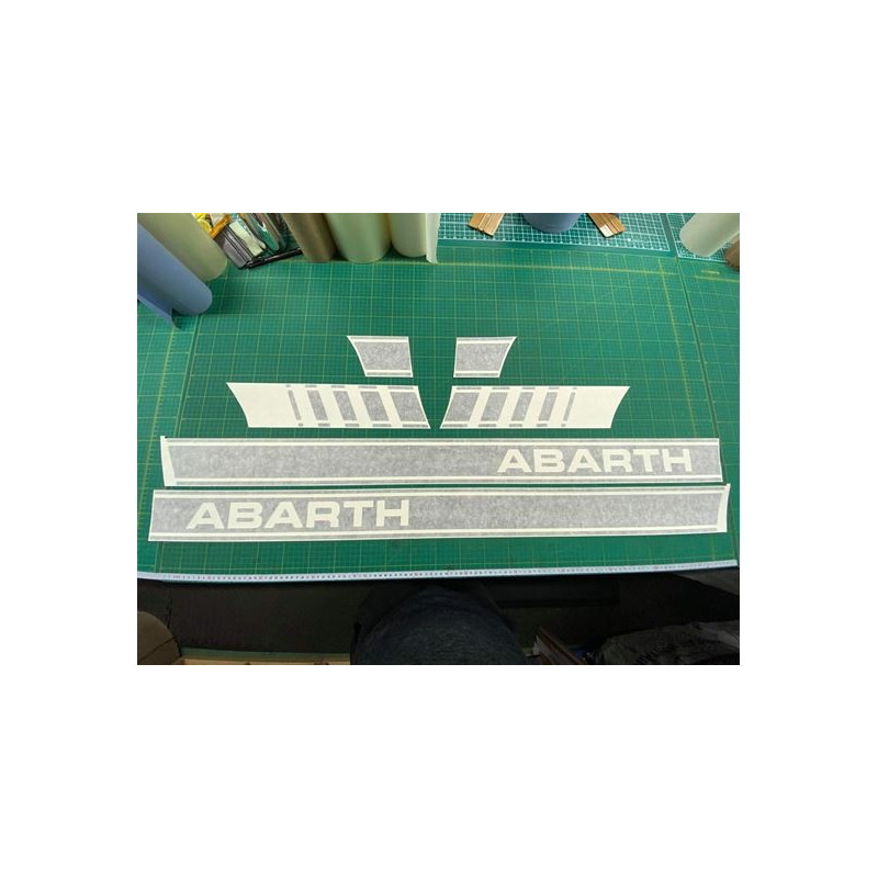 STICKER DECALS Fiat 595 Abarth