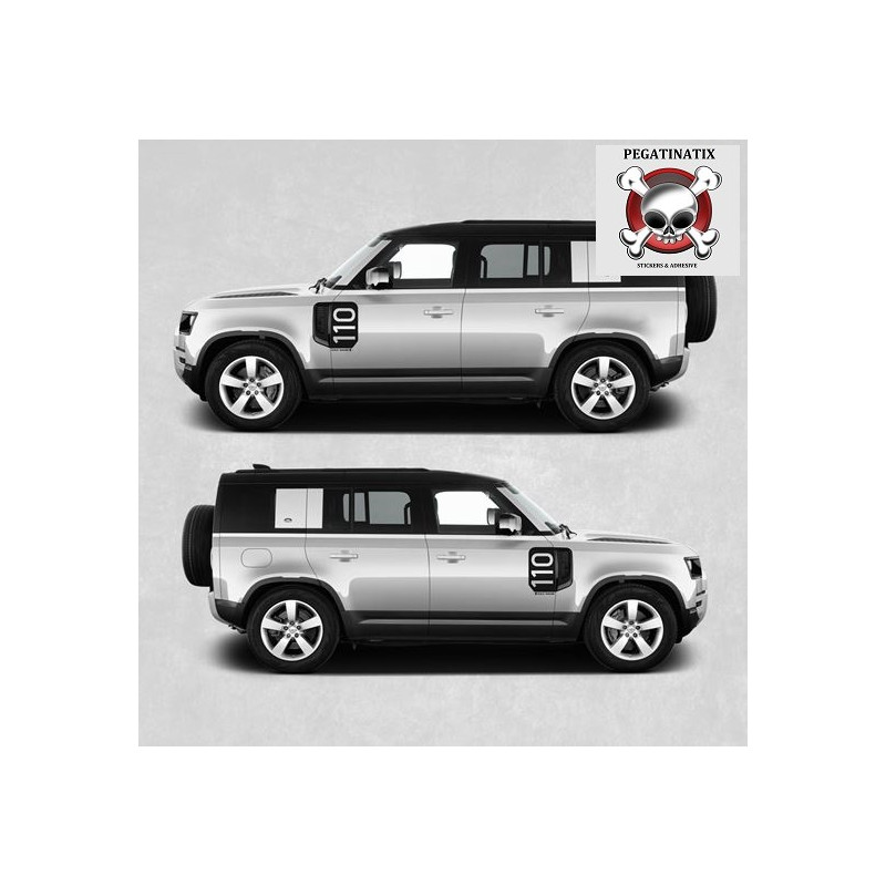 2020 Defender 110 & 90 side vent Max Wade adhesivos