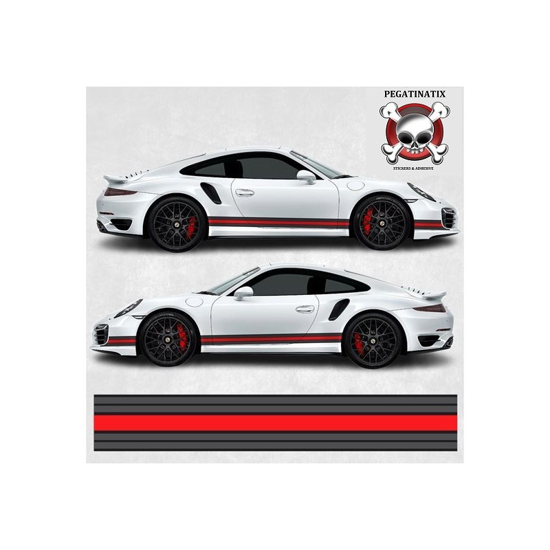 STICKER PORSCHE SIDE STRIPES
