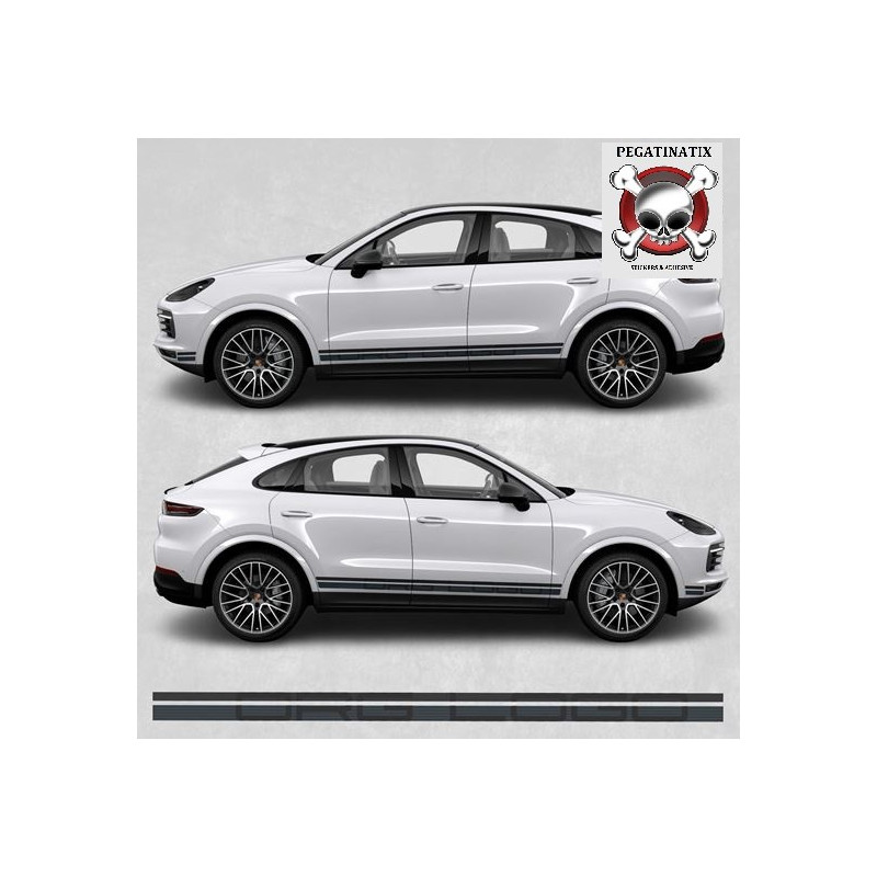 ADHESIVO PORSCHE SIDE STRIPES CAYENNE