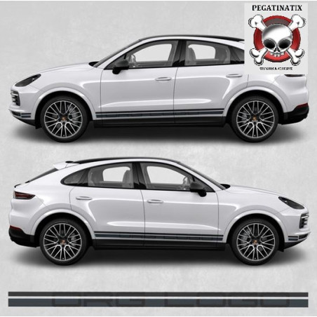 STICKER PORSCHE SIDE STRIPES CAYENNE