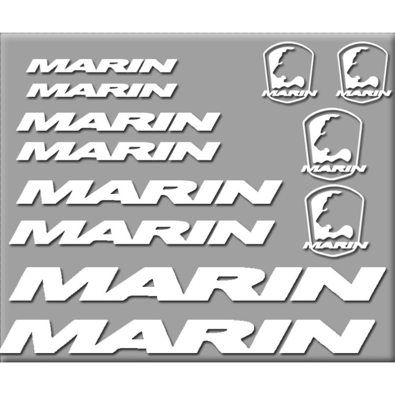 Sticker decal bike set MARIN