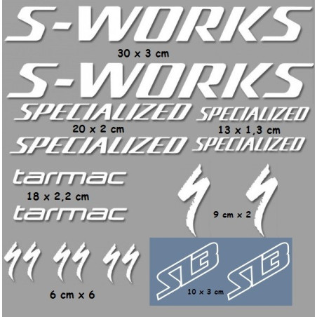 Sticker decal bike specialized SWORKS TARMAC SLR