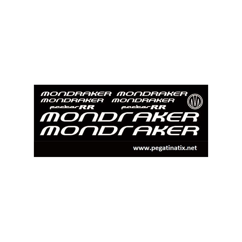 Sticker decal bike set Mondraker FACTOR
