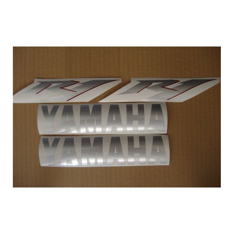 Yamaha YZF-R1 2007 - WINE-RED VERSION STICKER SET